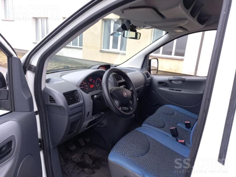 Balts Fiat Scudo 2009 Rīga, ar dzinēja tilpumu 1.60 L un nobraukumu 0 tūkst. km par 5000 €, foto 15 vietnē AUTOMOTO.COM.LV