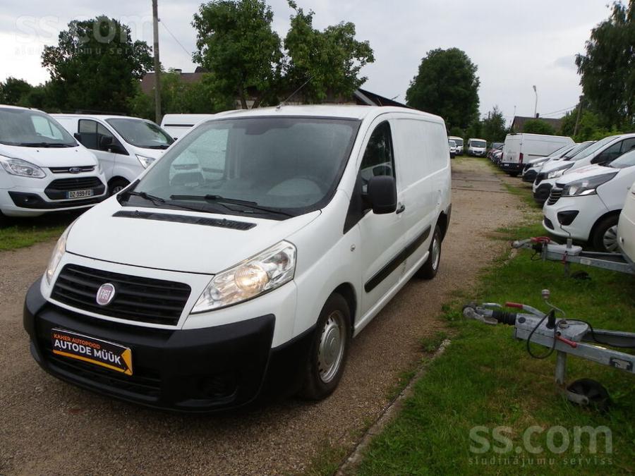 White Fiat Scudo 2012 in Valka, with an engine capacity of 2.00 L and mileage of 246 thousand km for 3800 €, photo 1 on AUTOMOTO.COM.LV