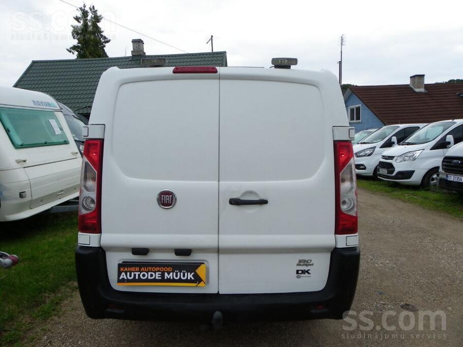 White Fiat Scudo 2012 in Valka, with an engine capacity of 2.00 L and mileage of 246 thousand km for 3800 €, photo 8 on AUTOMOTO.COM.LV