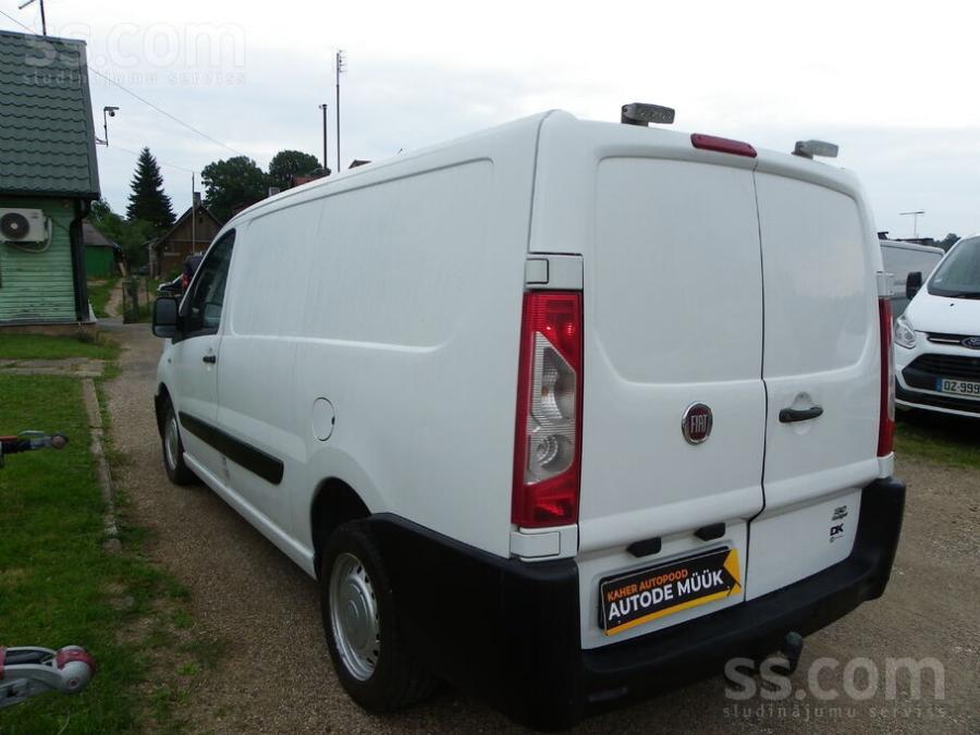 White Fiat Scudo 2012 in Valka, with an engine capacity of 2.00 L and mileage of 246 thousand km for 3800 €, photo 9 on AUTOMOTO.COM.LV