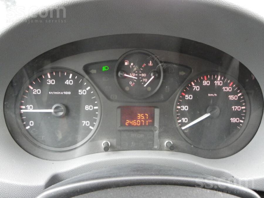White Fiat Scudo 2012 in Valka, with an engine capacity of 2.00 L and mileage of 246 thousand km for 3800 €, photo 11 on AUTOMOTO.COM.LV