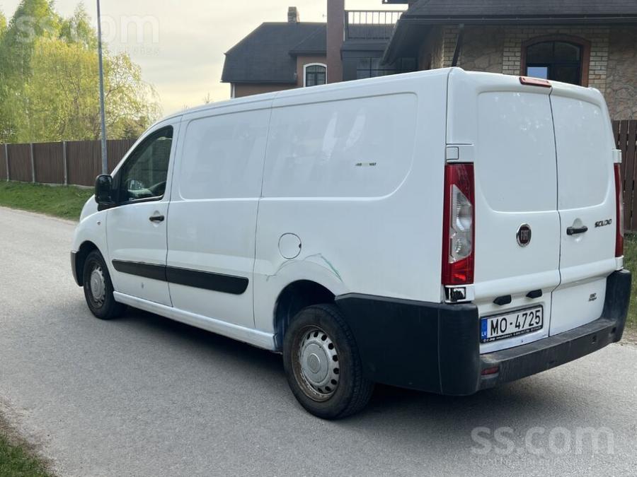 White Fiat Scudo 2013 in Riga, with an engine capacity of 2.00 L and mileage of 330 thousand km for 1650 €, photo 1 on AUTOMOTO.COM.LV