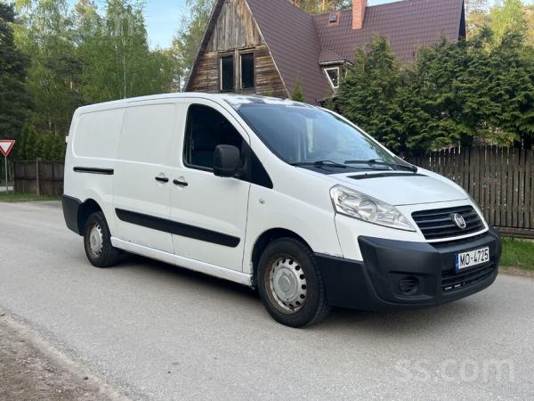 White Fiat Scudo 2013 in Riga, with an engine capacity of 2.00 L and mileage of 330 thousand km for 1650 €, photo 5 on AUTOMOTO.COM.LV