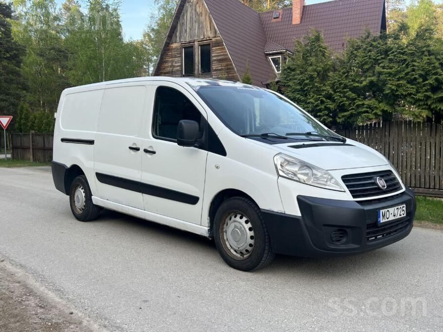White Fiat Scudo 2013 in Riga, with an engine capacity of 2.00 L and mileage of 330 thousand km for 1650 €, photo 6 on AUTOMOTO.COM.LV