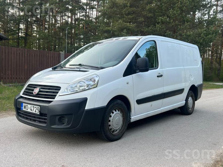 Balts Fiat Scudo 2013 Rīga, ar dzinēja tilpumu 2.00 L un nobraukumu 349 tūkst. km par 3290 €, foto 1 vietnē AUTOMOTO.COM.LV