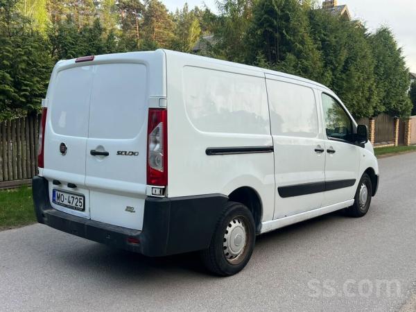 White Fiat Scudo 2013 in Riga, with an engine capacity of 2.00 L and mileage of 349 thousand km for 3290 €, photo 5 on AUTOMOTO.COM.LV