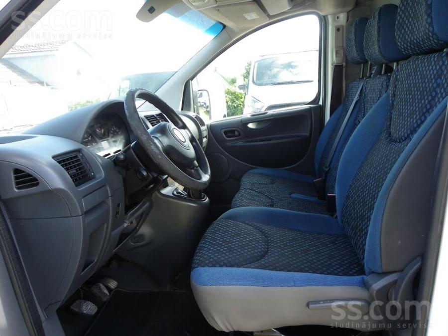 White Fiat Scudo 2014 in Valka, with an engine capacity of 2.00 L and mileage of 243 thousand km for 4900 €, photo 13 on AUTOMOTO.COM.LV