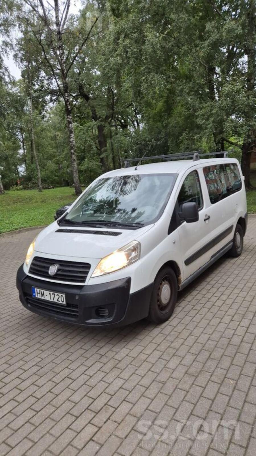 Balts Fiat Scudo 2010 Rīga, ar dzinēja tilpumu 1.60 L un nobraukumu 228 tūkst. km par 2200 €, foto 1 vietnē AUTOMOTO.COM.LV