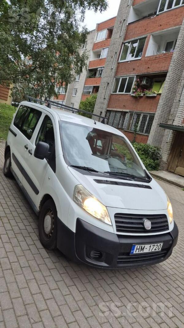 Balts Fiat Scudo 2010 Rīga, ar dzinēja tilpumu 1.60 L un nobraukumu 228 tūkst. km par 2200 €, foto 4 vietnē AUTOMOTO.COM.LV