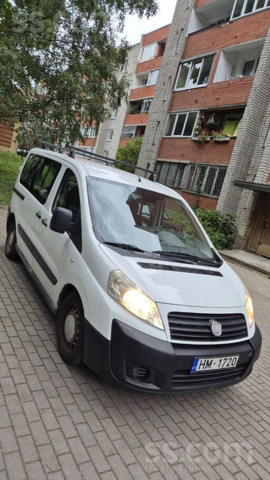 Balts Fiat Scudo 2010 Rīga, ar dzinēja tilpumu 1.60 L un nobraukumu 228 tūkst. km par 2200 €, foto 4 vietnē AUTOMOTO.COM.LV
