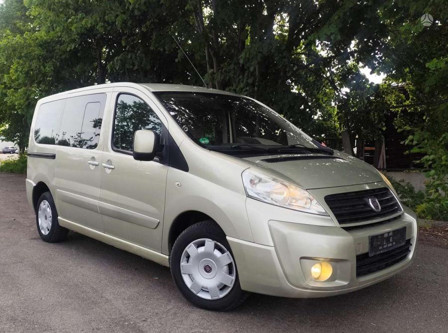 Yellow Fiat Scudo 2007 in Siauliai, with an engine capacity of 2.00 L and mileage of 280 thousand km for 4250 €, photo 1 on AUTOMOTO.COM.LV