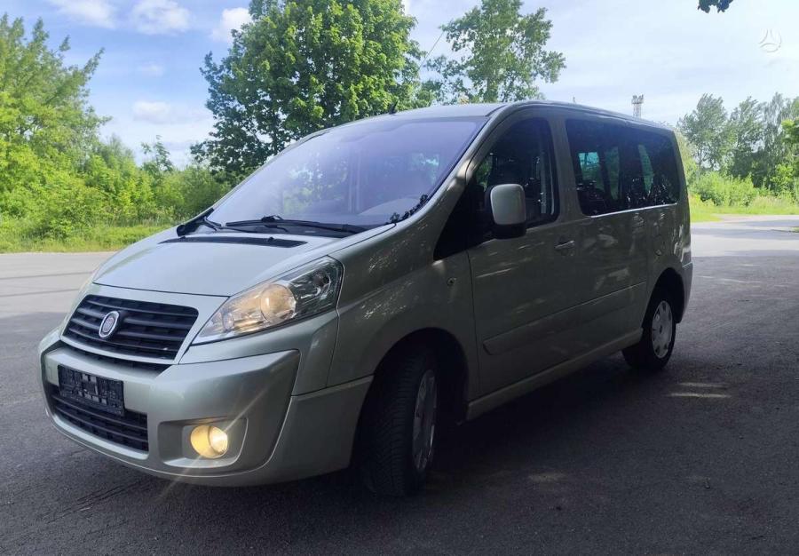 Yellow Fiat Scudo 2007 in Siauliai, with an engine capacity of 2.00 L and mileage of 280 thousand km for 4250 €, photo 6 on AUTOMOTO.COM.LV