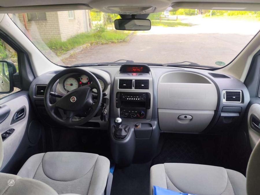 Yellow Fiat Scudo 2007 in Siauliai, with an engine capacity of 2.00 L and mileage of 280 thousand km for 4250 €, photo 11 on AUTOMOTO.COM.LV