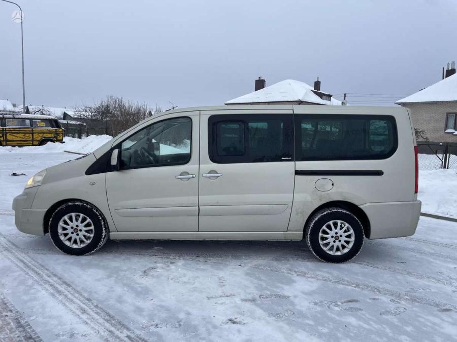 Yellow Fiat Scudo 2011 in Siauliai, with an engine capacity of 2.00 L and mileage of 312 thousand km for 3750 €, photo 2 on AUTOMOTO.COM.LV