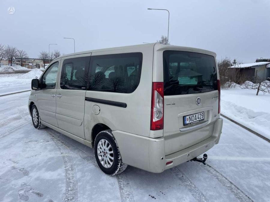 Yellow Fiat Scudo 2011 in Siauliai, with an engine capacity of 2.00 L and mileage of 312 thousand km for 3750 €, photo 3 on AUTOMOTO.COM.LV