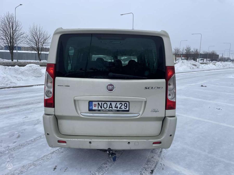 Yellow Fiat Scudo 2011 in Siauliai, with an engine capacity of 2.00 L and mileage of 312 thousand km for 3750 €, photo 4 on AUTOMOTO.COM.LV