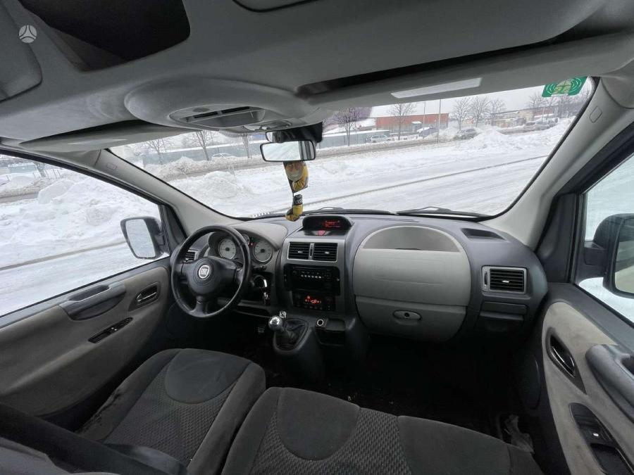 Yellow Fiat Scudo 2011 in Siauliai, with an engine capacity of 2.00 L and mileage of 312 thousand km for 3750 €, photo 15 on AUTOMOTO.COM.LV