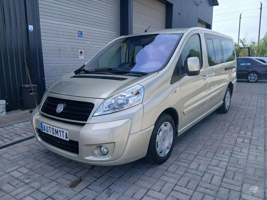 Dzeltens Fiat Scudo 2010 Tauragė, ar dzinēja tilpumu 2.00 L un nobraukumu 235 tūkst. km par 6400 €, foto 3 vietnē AUTOMOTO.COM.LV