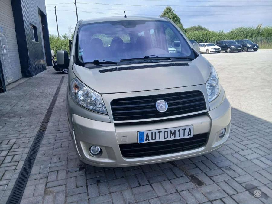 Dzeltens Fiat Scudo 2010 Tauragė, ar dzinēja tilpumu 2.00 L un nobraukumu 235 tūkst. km par 6400 €, foto 4 vietnē AUTOMOTO.COM.LV