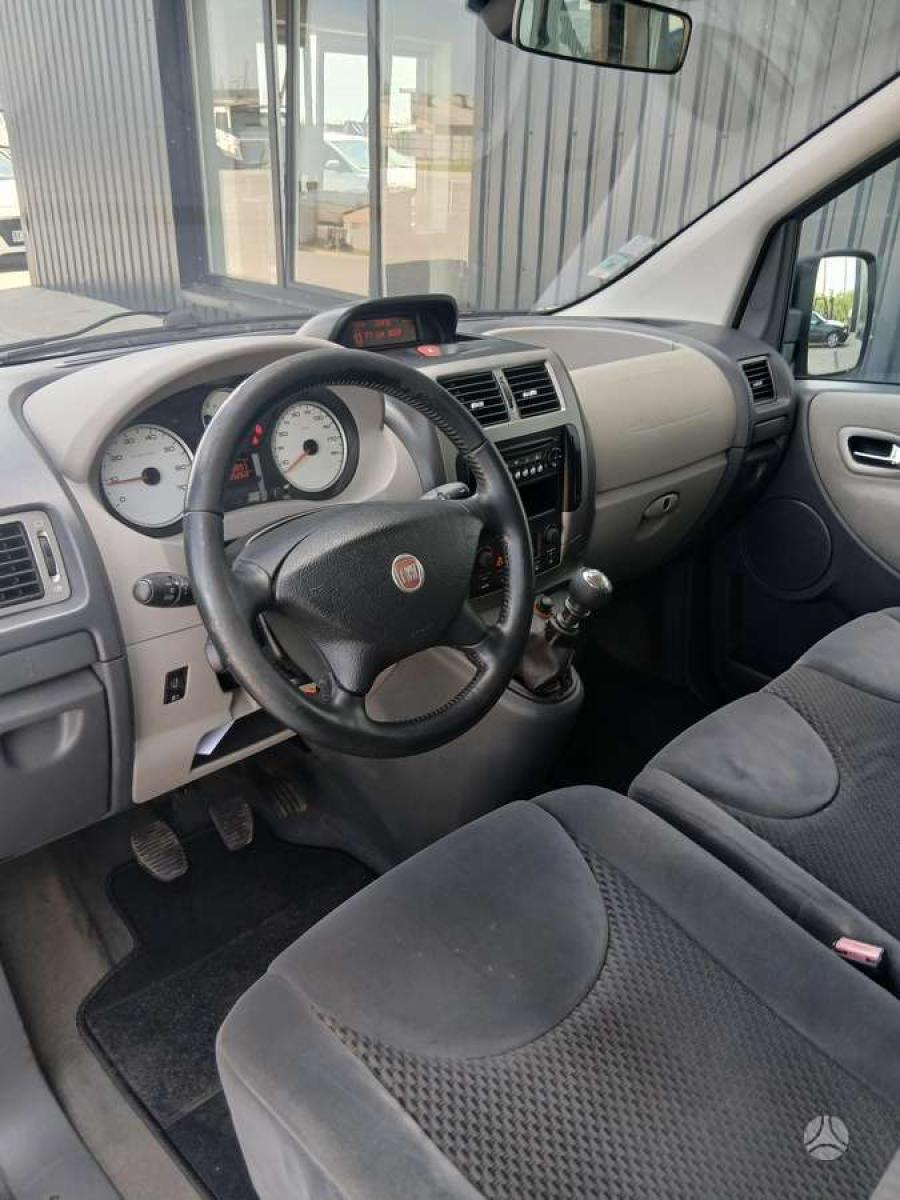 Dzeltens Fiat Scudo 2010 Tauragė, ar dzinēja tilpumu 2.00 L un nobraukumu 235 tūkst. km par 6400 €, foto 9 vietnē AUTOMOTO.COM.LV