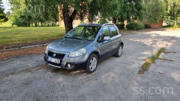 Pelēks Fiat Sedici 2007 Aizkraukle, ar dzinēja tilpumu 1.90 L un nobraukumu 272 tūkst. km par 2700 €, foto 1 vietnē AUTOMOTO.COM.LV