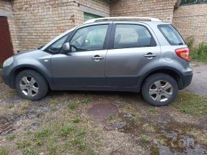 Grey Fiat Sedici 2008 in Jelgava, with an engine capacity of 1.90 L and mileage of 263 thousand km for 2850 €, photo  on AUTOMOTO.COM.LV