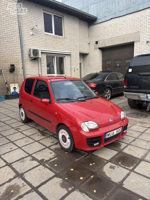 Fiat Seicento 2001 in Vilnius, with an engine capacity of 1.10 L and mileage of 118 thousand km for 1299 €, photo 1 on AUTOMOTO.COM.LV