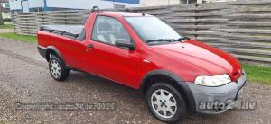 Red Fiat Strada 2005 in Tallinn, with an engine capacity of 1.20 L and mileage of 194 thousand km for 1100 €, photo 3 on AUTOMOTO.COM.LV