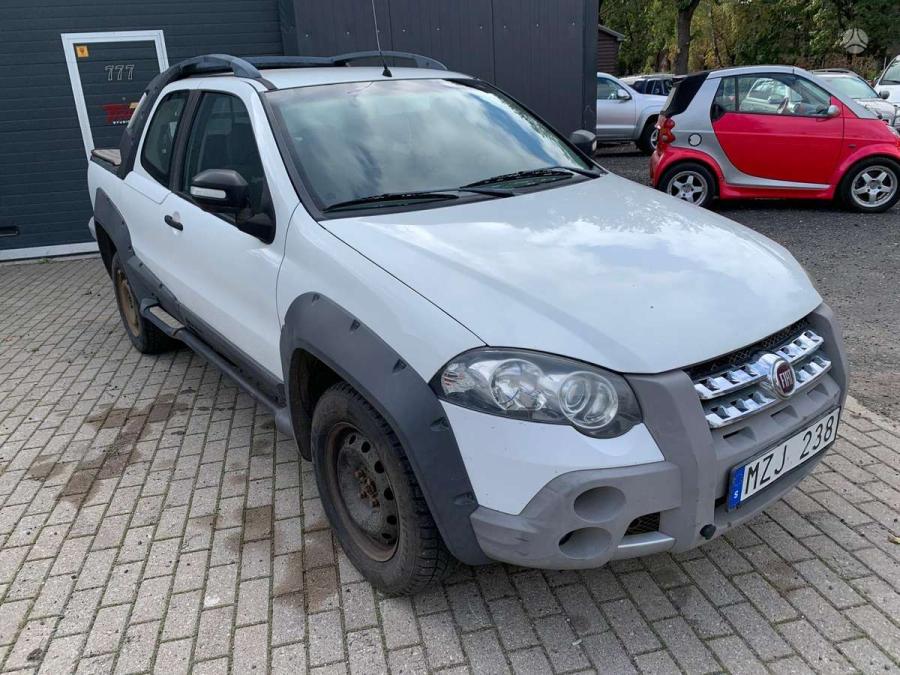 Balts Fiat Strada 2012 Rīga, ar dzinēja tilpumu 1.25 L un nobraukumu 203 tūkst. km par 3700 €, foto 2 vietnē AUTOMOTO.COM.LV