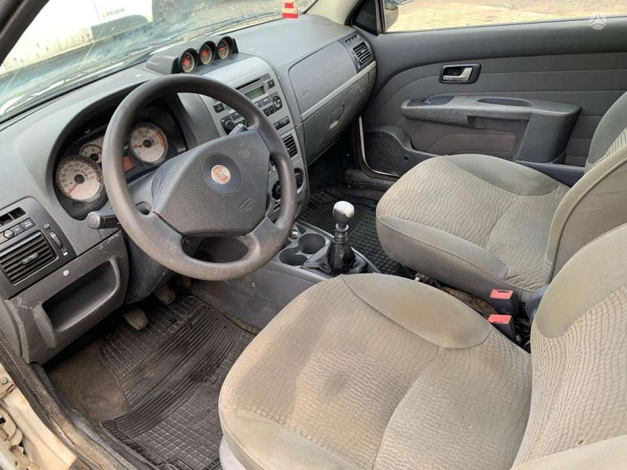 Balts Fiat Strada 2012 Rīga, ar dzinēja tilpumu 1.25 L un nobraukumu 203 tūkst. km par 3700 €, foto 8 vietnē AUTOMOTO.COM.LV
