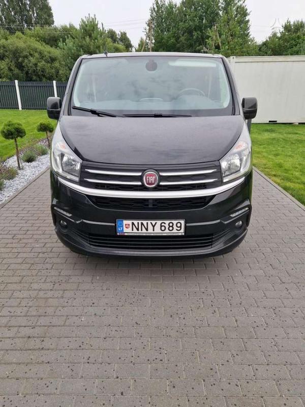 Black Fiat Talento 2021 in Panevezys, with an engine capacity of 2.00 L and mileage of 228 thousand km for 16819 €, photo 3 on AUTOMOTO.COM.LV