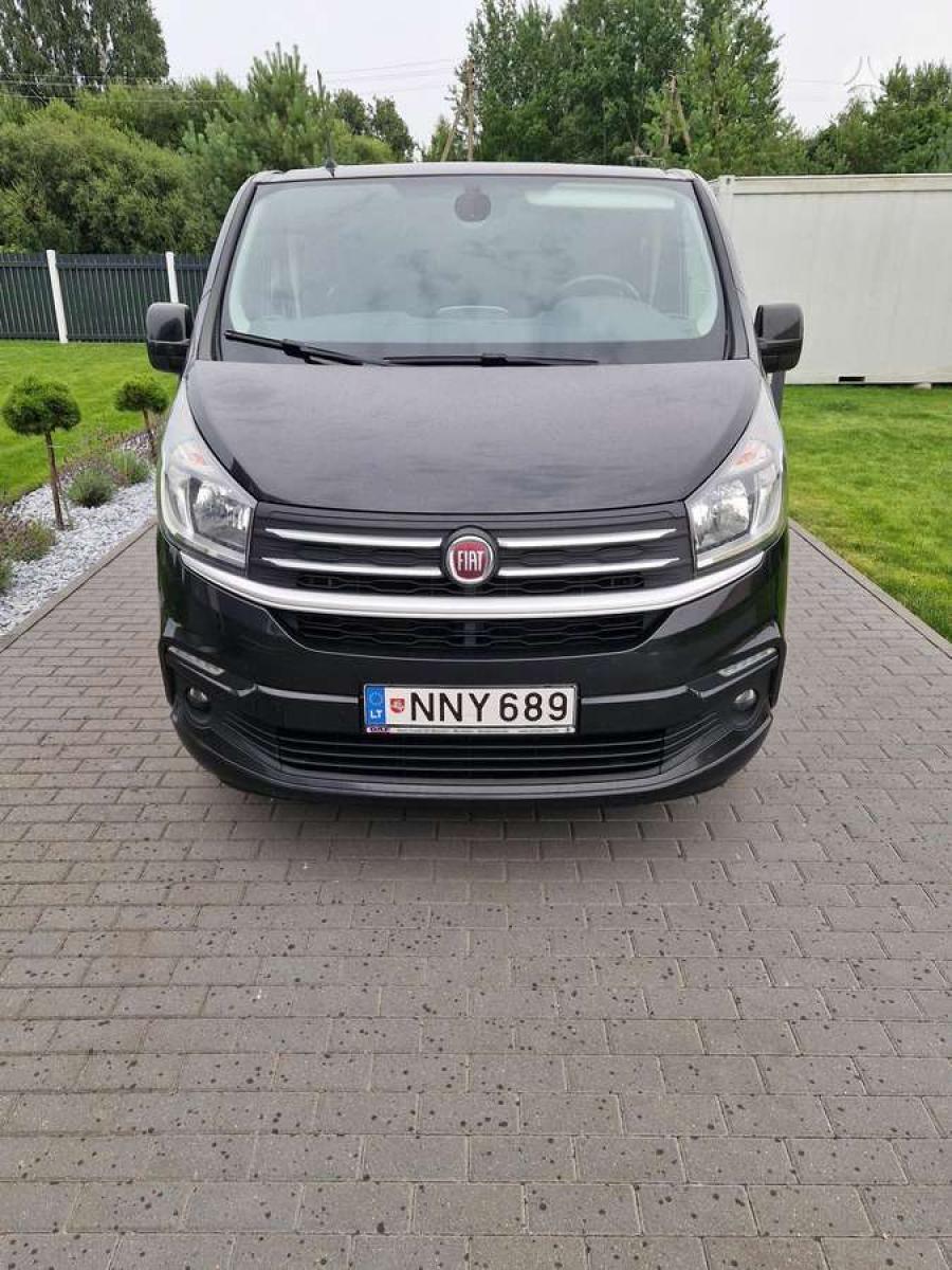 Black Fiat Talento 2021 in Panevezys, with an engine capacity of 2.00 L and mileage of 228 thousand km for 16819 €, photo 3 on AUTOMOTO.COM.LV