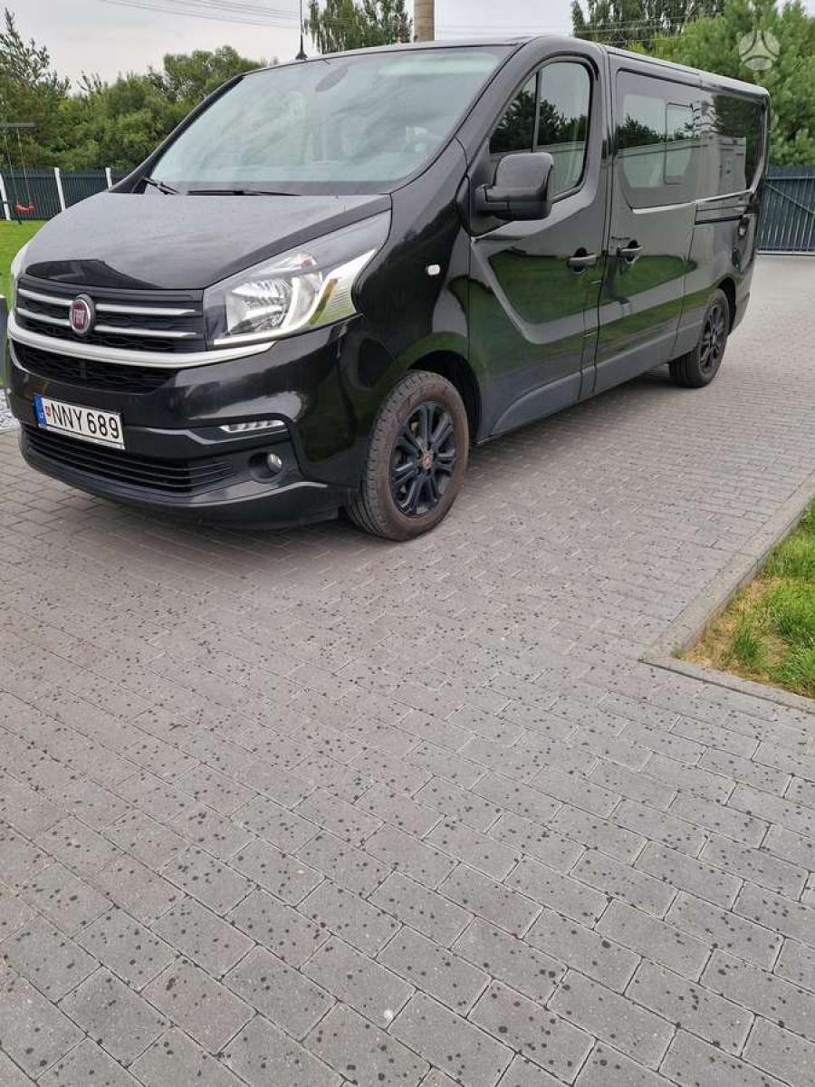 Black Fiat Talento 2021 in Panevezys, with an engine capacity of 2.00 L and mileage of 228 thousand km for 16819 €, photo 4 on AUTOMOTO.COM.LV