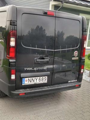 Black Fiat Talento 2021 in Panevezys, with an engine capacity of 2.00 L and mileage of 228 thousand km for 16819 €, photo 5 on AUTOMOTO.COM.LV
