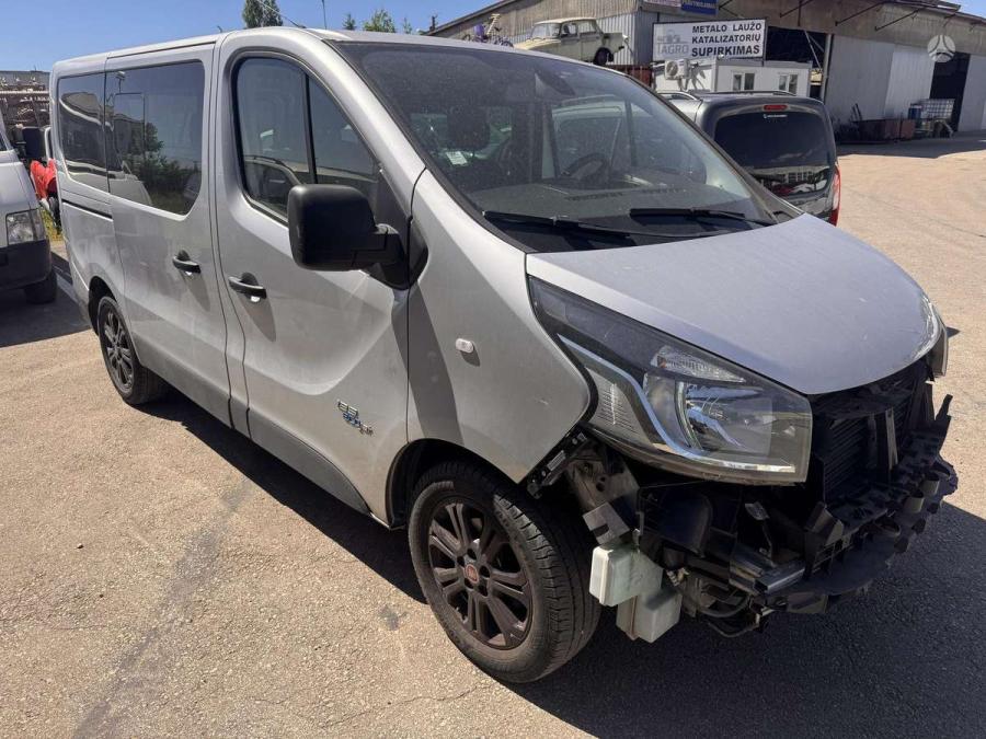 Grey Fiat Talento 2017 in Taurage, with an engine capacity of 1.60 L and mileage of 192 thousand km for 9900 €, photo 3 on AUTOMOTO.COM.LV