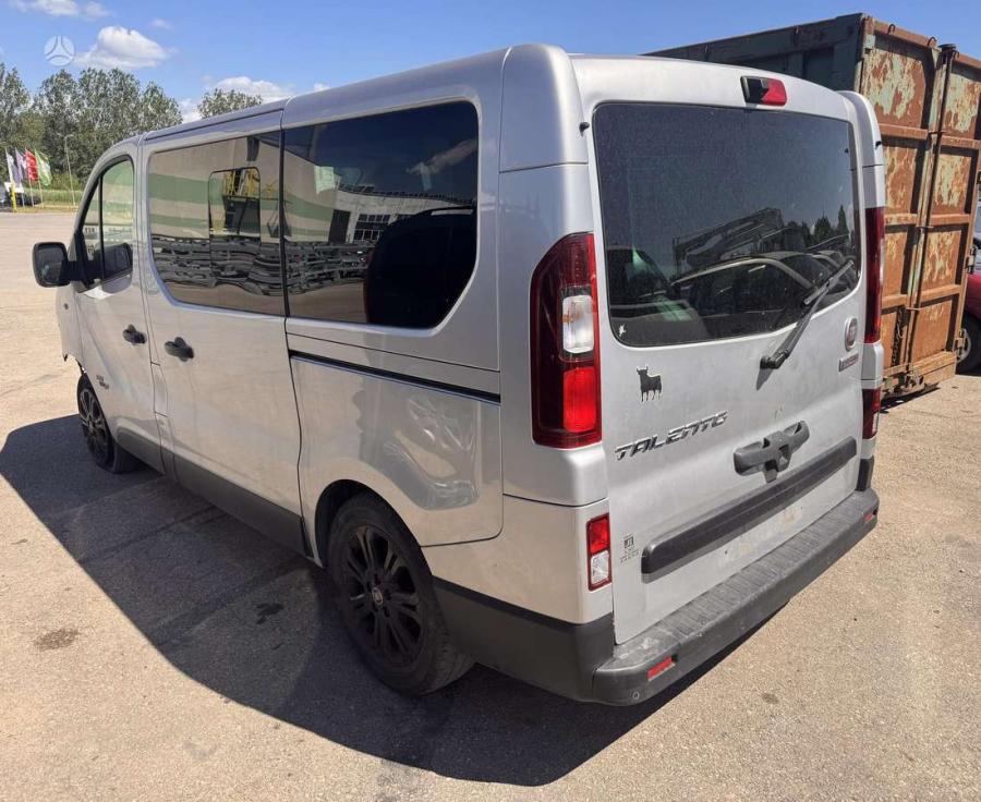 Grey Fiat Talento 2017 in Taurage, with an engine capacity of 1.60 L and mileage of 192 thousand km for 9900 €, photo 5 on AUTOMOTO.COM.LV