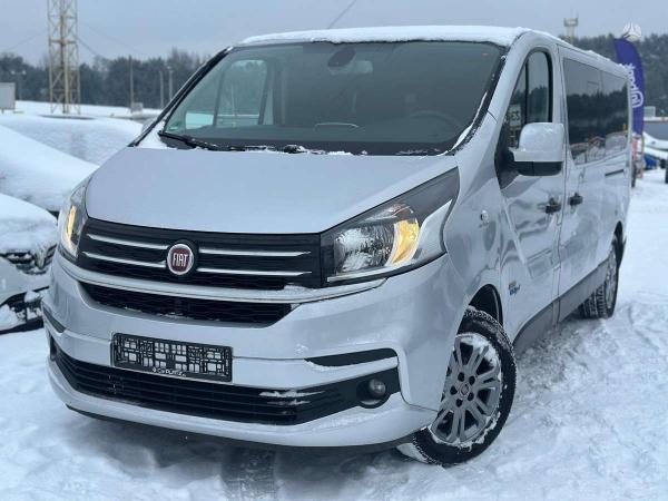Grey Fiat Talento 2016 in Vilnius, with an engine capacity of 1.60 L and mileage of 235 thousand km for 12700 €, photo 1 on AUTOMOTO.COM.LV