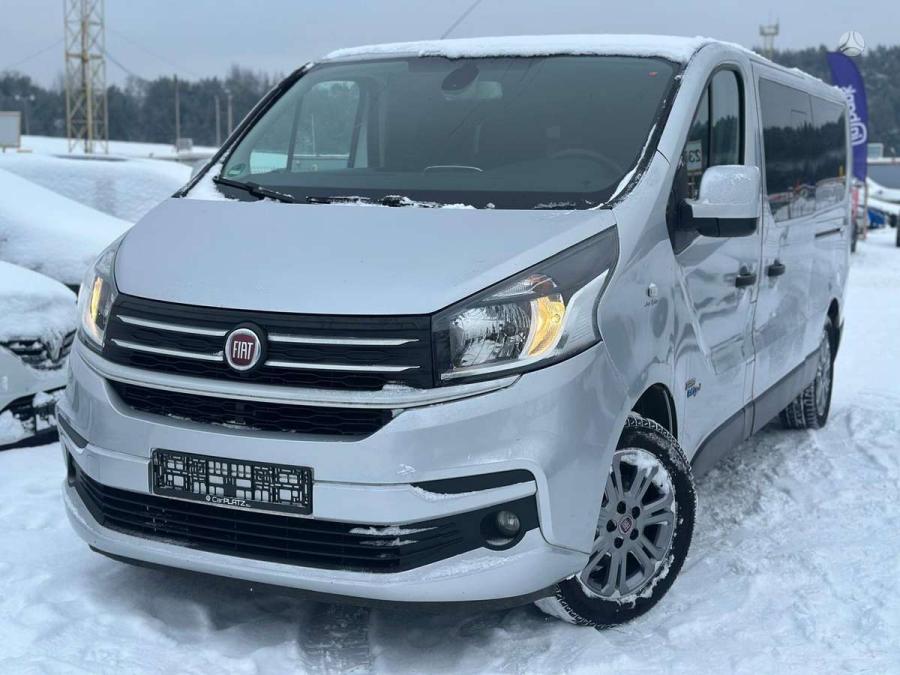 Pelēks Fiat Talento 2016 Viļņa, ar dzinēja tilpumu 1.60 L un nobraukumu 235 tūkst. km par 12700 €, foto 1 vietnē AUTOMOTO.COM.LV