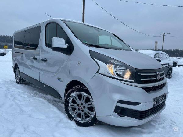 Grey Fiat Talento 2016 in Vilnius, with an engine capacity of 1.60 L and mileage of 235 thousand km for 12700 €, photo 4 on AUTOMOTO.COM.LV