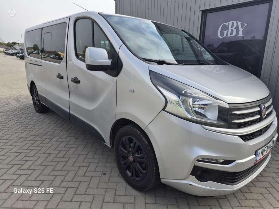 Grey Fiat Talento 2020 in Taurage, with an engine capacity of 2.00 L and mileage of 191 thousand km for 10285 €, photo 4 on AUTOMOTO.COM.LV