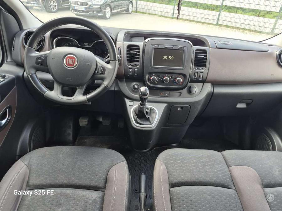Grey Fiat Talento 2020 in Taurage, with an engine capacity of 2.00 L and mileage of 191 thousand km for 10285 €, photo 15 on AUTOMOTO.COM.LV