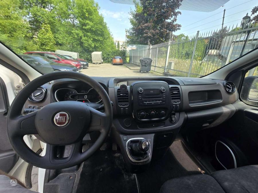 White Fiat Talento 2017 in Vilnius, with an engine capacity of 1.60 L and mileage of 280 thousand km for 7500 €, photo 11 on AUTOMOTO.COM.LV