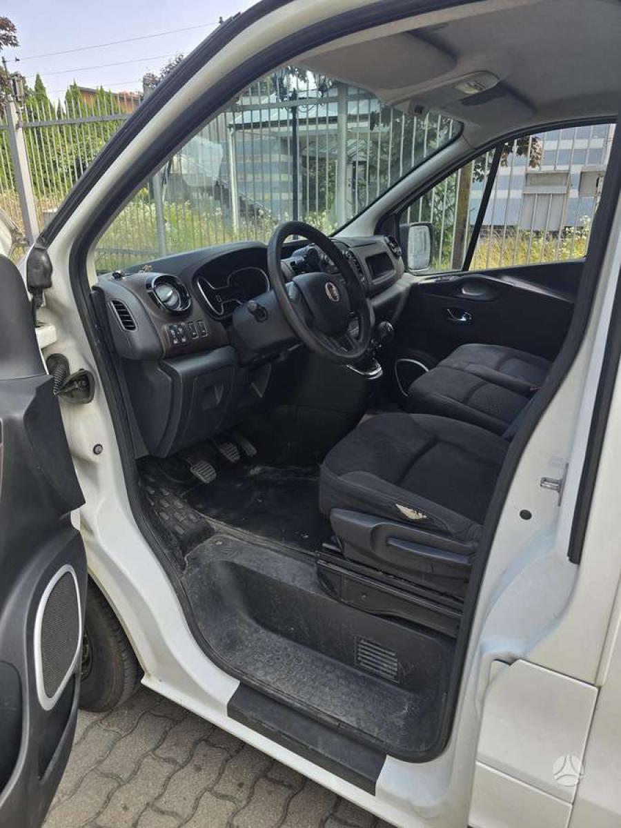 White Fiat Talento 2017 in Vilnius, with an engine capacity of 1.60 L and mileage of 280 thousand km for 7500 €, photo 13 on AUTOMOTO.COM.LV