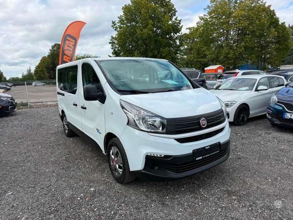 White Fiat Talento 2017 in Siauliai, with an engine capacity of 1.60 L and mileage of 217 thousand km for 11200 €, photo 1 on AUTOMOTO.COM.LV