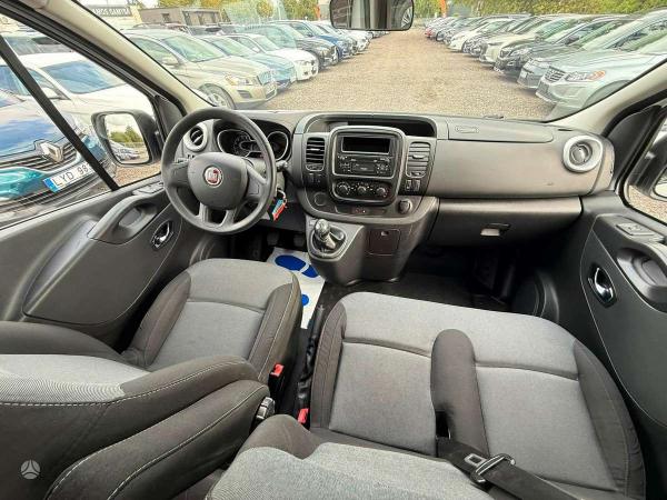 White Fiat Talento 2017 in Siauliai, with an engine capacity of 1.60 L and mileage of 217 thousand km for 11200 €, photo 9 on AUTOMOTO.COM.LV