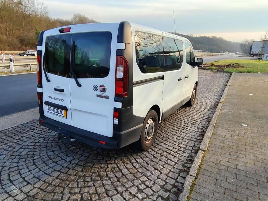 White Fiat Talento 2020 in Vilnius, with an engine capacity of 2.00 L and mileage of 209 thousand km for 9950 €, photo 4 on AUTOMOTO.COM.LV