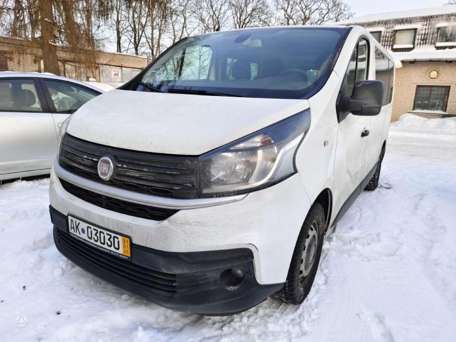 White Fiat Talento 2020 in Vilnius, with an engine capacity of 2.00 L and mileage of 209 thousand km for 9950 €, photo 6 on AUTOMOTO.COM.LV