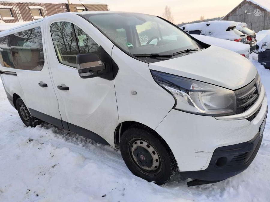 White Fiat Talento 2020 in Vilnius, with an engine capacity of 2.00 L and mileage of 209 thousand km for 9950 €, photo 8 on AUTOMOTO.COM.LV