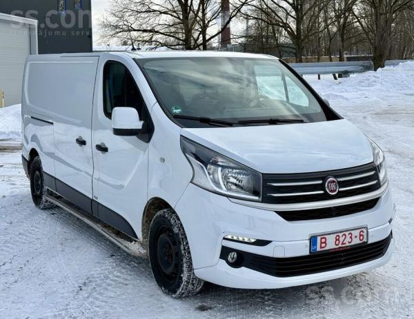 White Fiat Talento 2019 in Riga, with an engine capacity of 1.60 L and mileage of 181 thousand km for 8450 €, photo 1 on AUTOMOTO.COM.LV