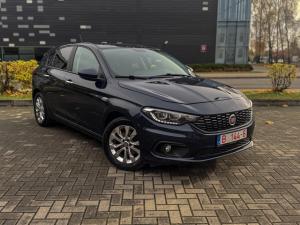 Blue Fiat Tipo 2018 in Riga, with an engine capacity of 1.40 L and mileage of 98 thousand km for 8300 €, photo  on AUTOMOTO.COM.LV